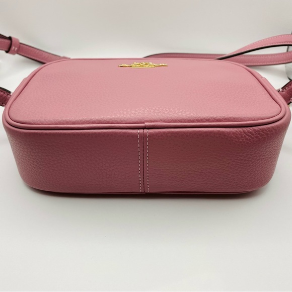 Coach | Bags | Coach Leather Mini Jamie Camera Bag Crossbody True Pink ...